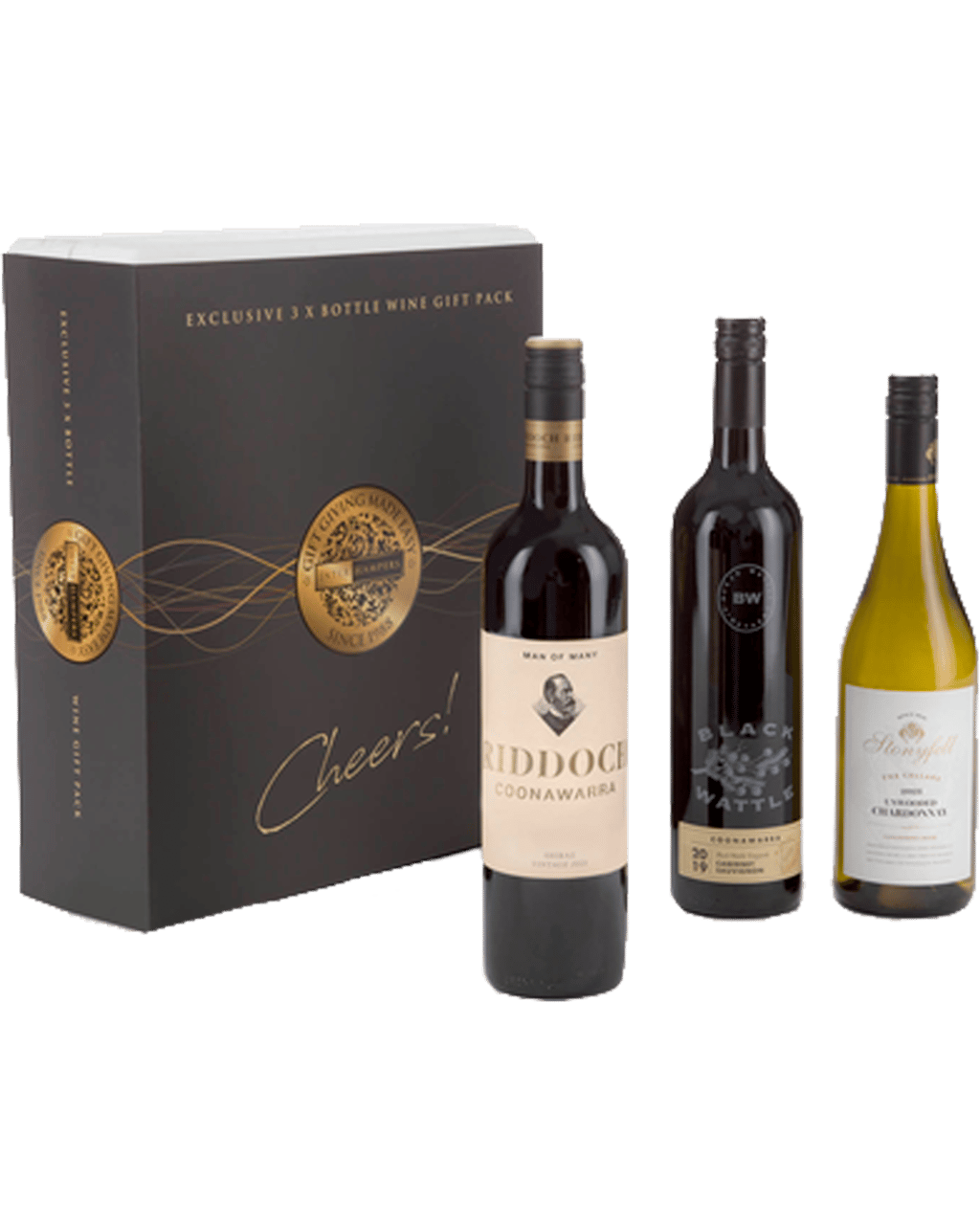 Buy Interhampers Cheers, Wine Pack Trio Gift Hamper Online @Lowest Price