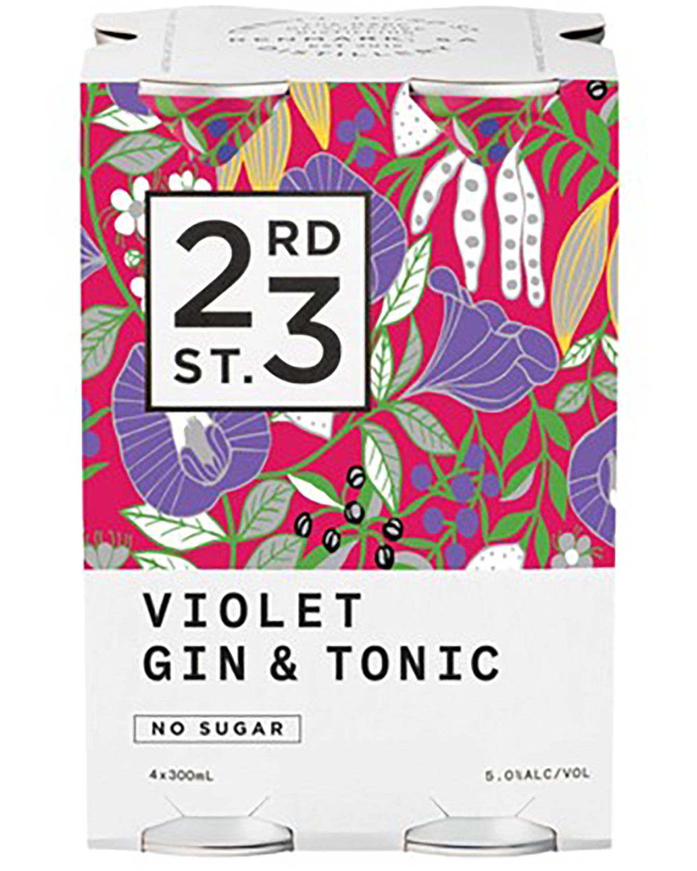 Buy 23rd Street Distillery Violet Gin & Tonic Can 300ml Online (Lowest ...
