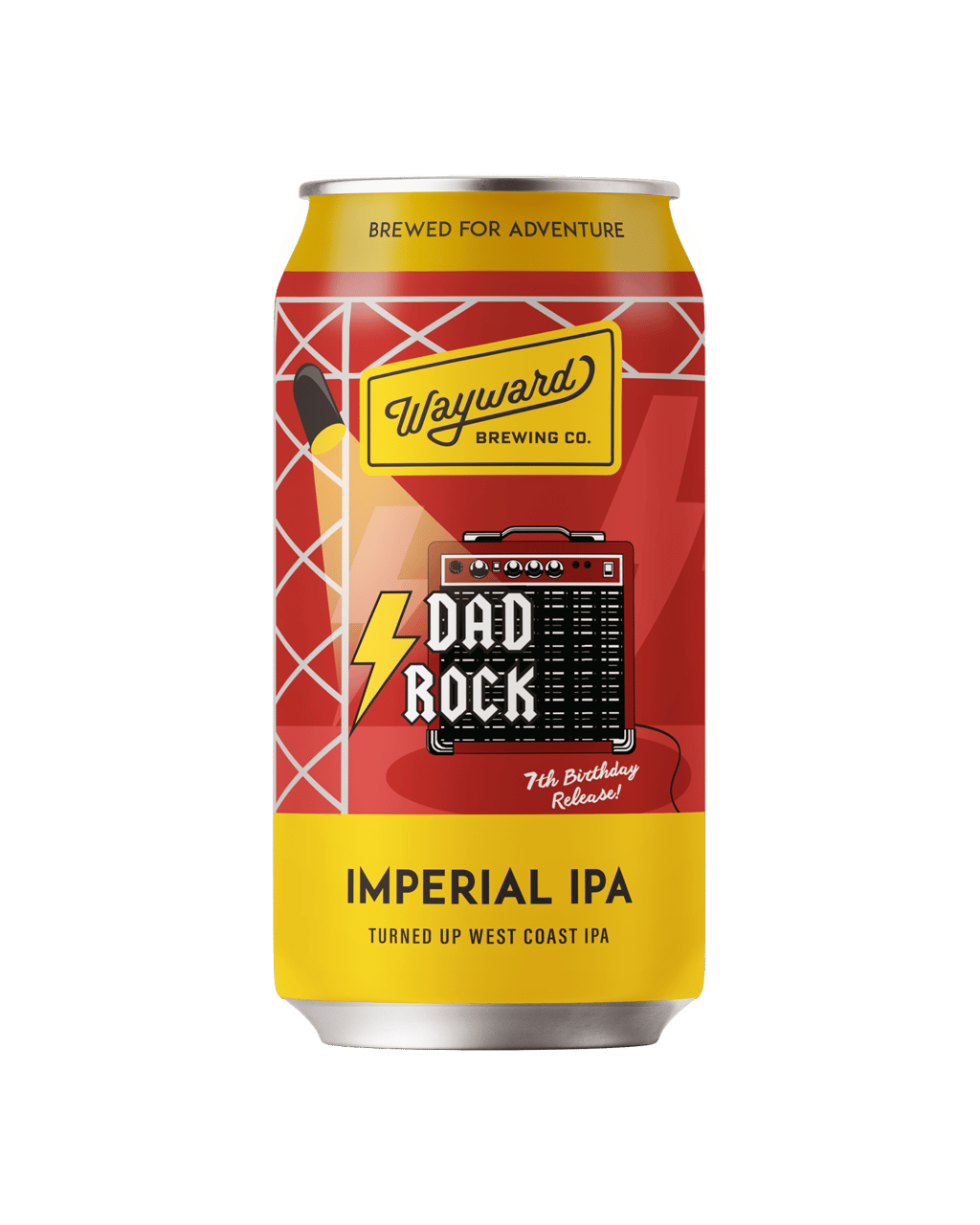 Buy Wayward Brewing Co Dad Rock Imperial Ipa Cans 375ml Online @Lowest ...