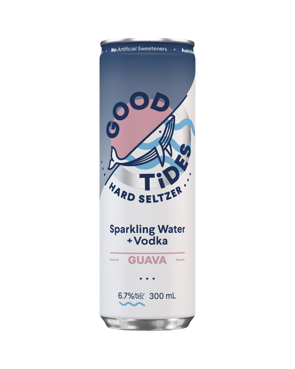 Buy Good Tides Hard Seltzer Guava 6.7% Can 300ml Online @Lowest Price