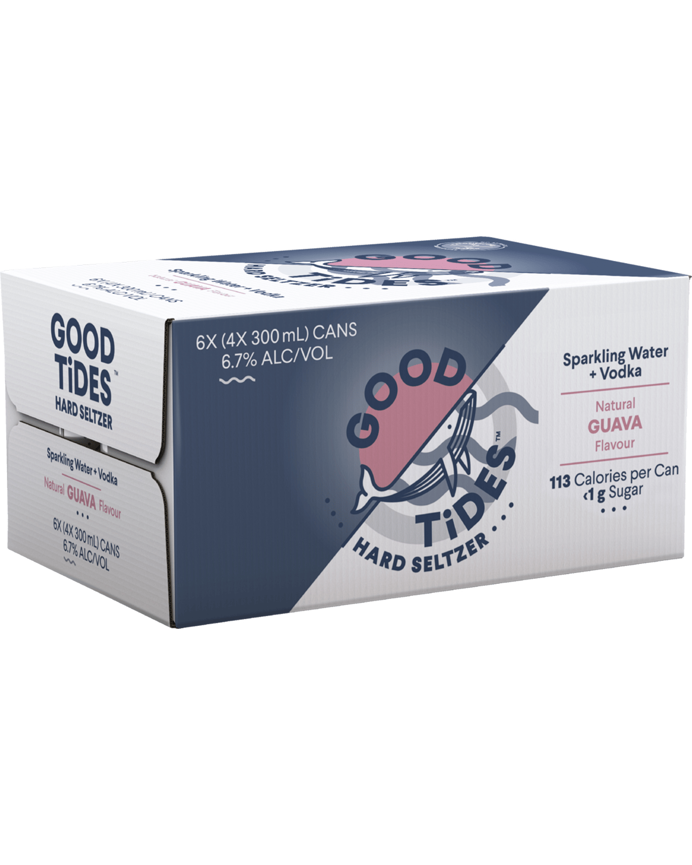 Buy Good Tides Hard Seltzer Guava 6.7% Can 300ml Online @Lowest Price