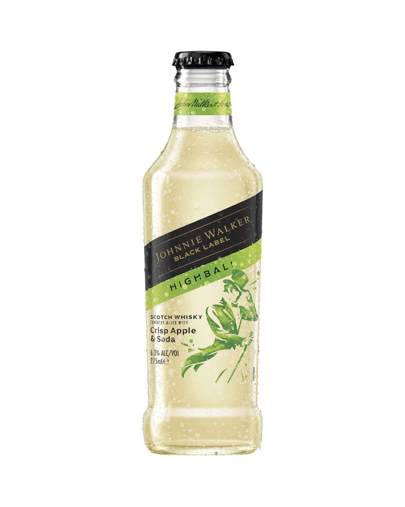 Buy Johnnie Walker Highball Crisp Apple & Soda Bottle 275ml Online ...