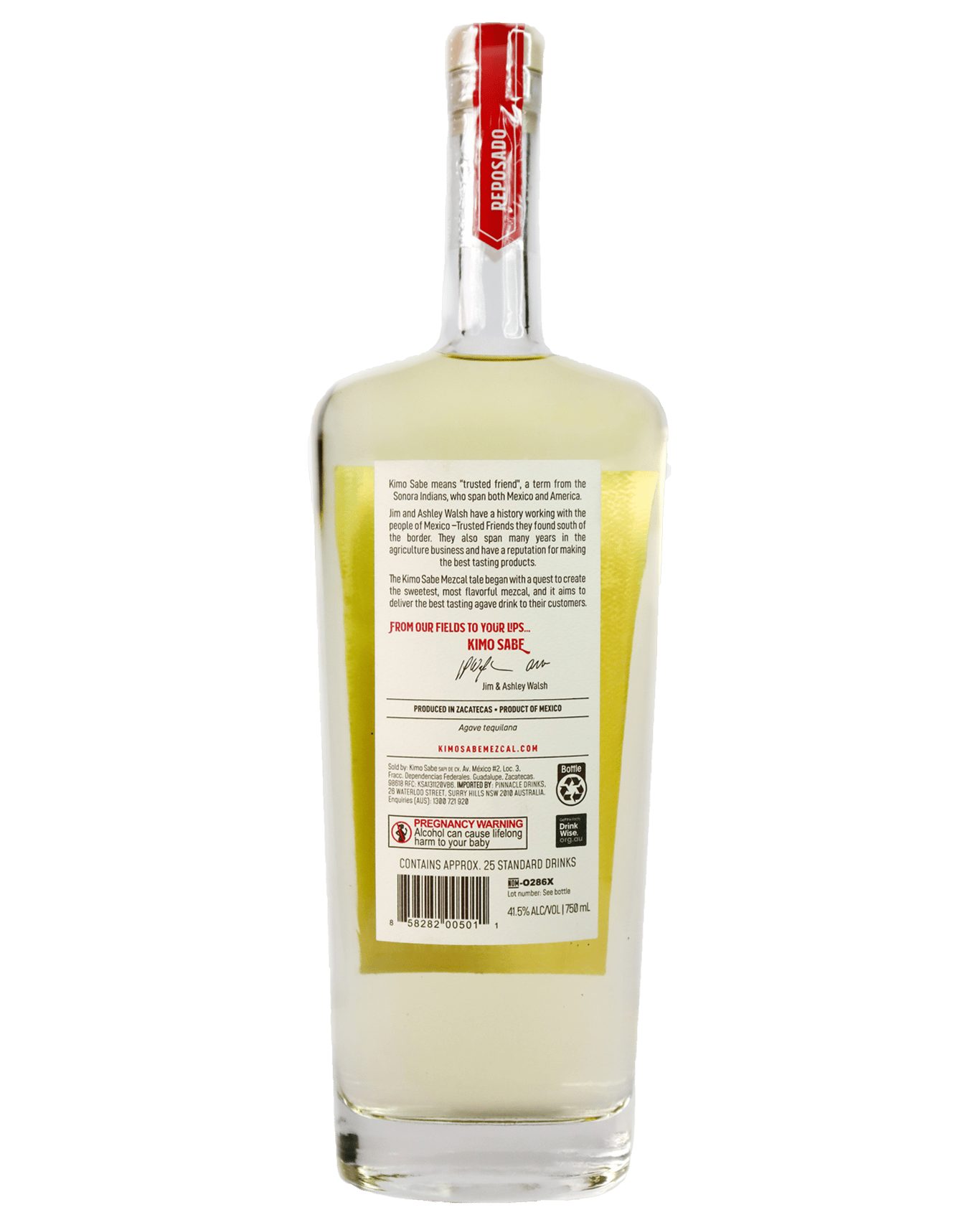 Buy Kimo Sabe Reposado Mezcal 750ml Online @Lowest Price