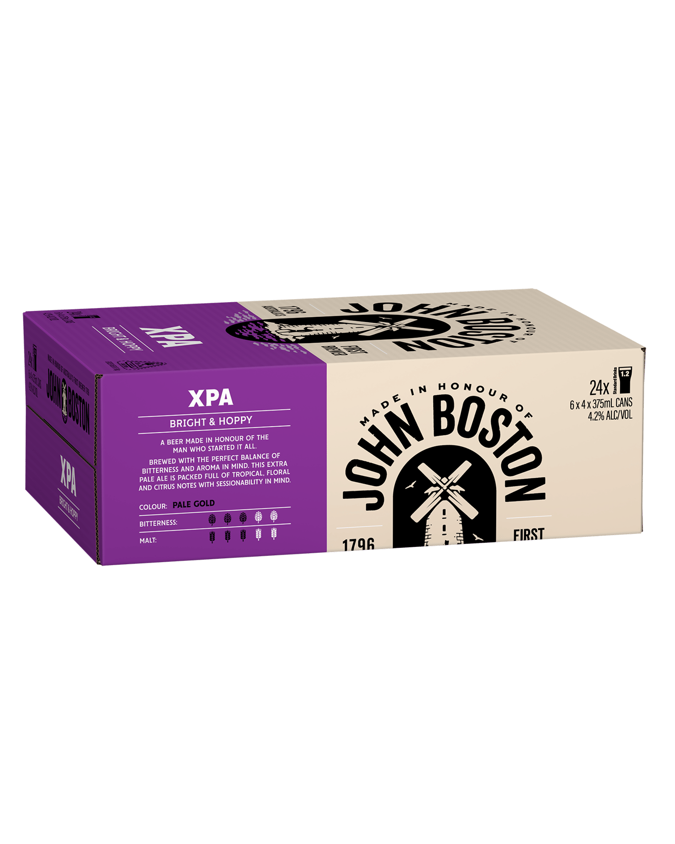 Buy John Boston Xpa Can 375ml Online @Lowest Price