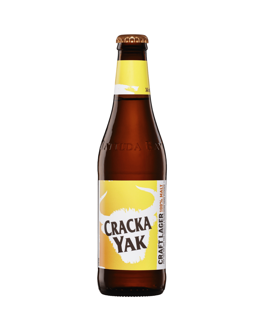 Buy Yak Brewing Cracka Yak Lager Bottles 345ml Online @Lowest Price