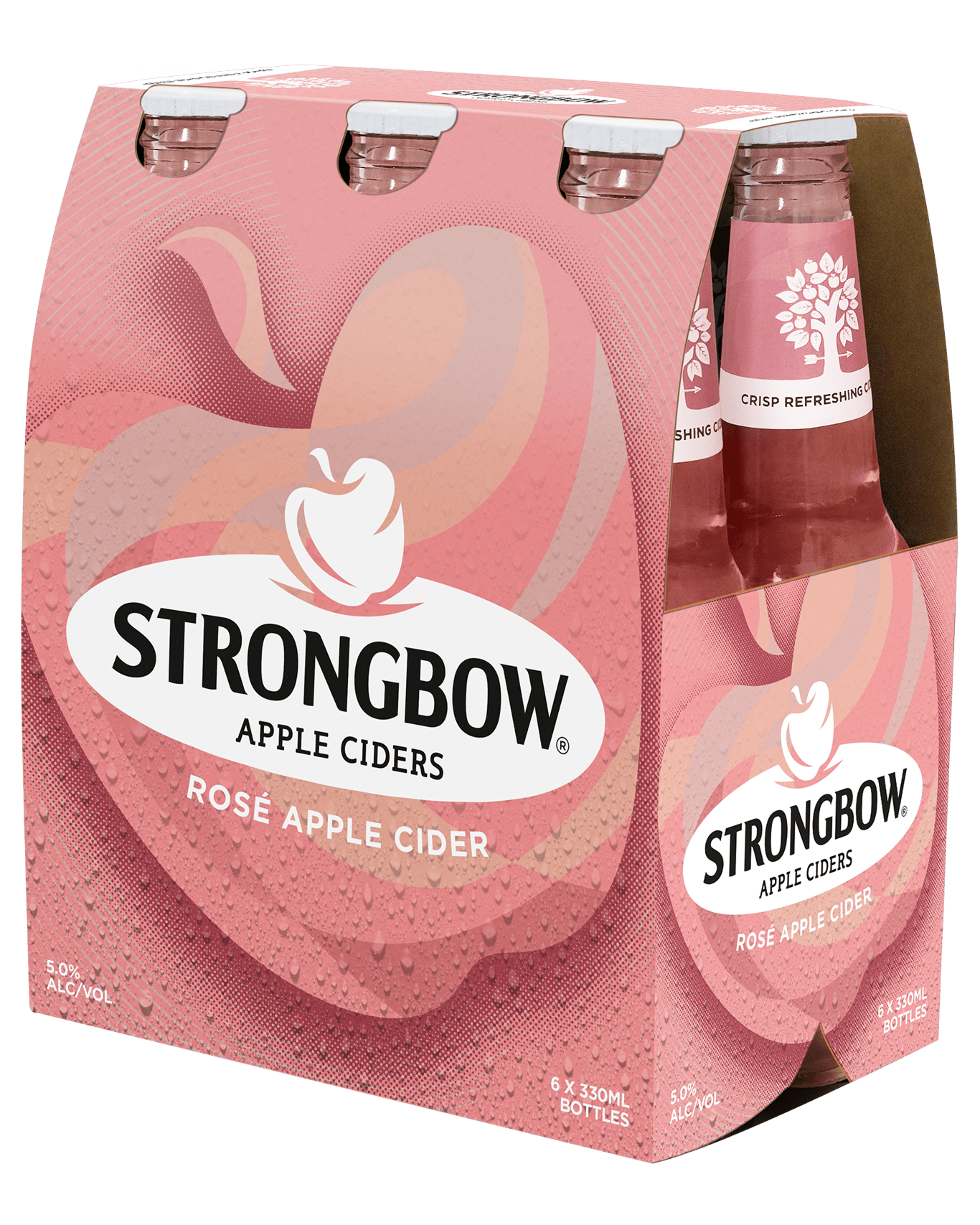 Buy Strongbow Rosé Apple Cider Bottles 330ml Online @Lowest Price