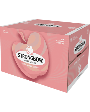 Buy Strongbow Rosé Apple Cider Bottles 330ml Online @Lowest Price