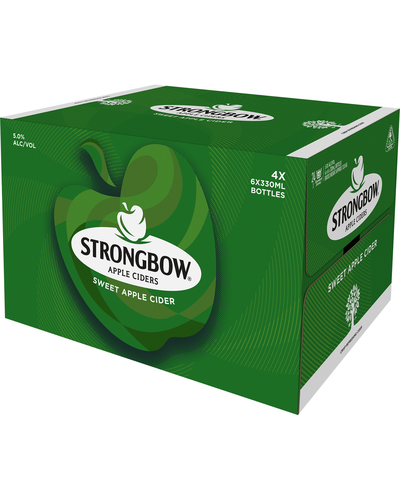 Buy Strongbow Sweet Apple Cider Bottles 330ml Online @Lowest Price