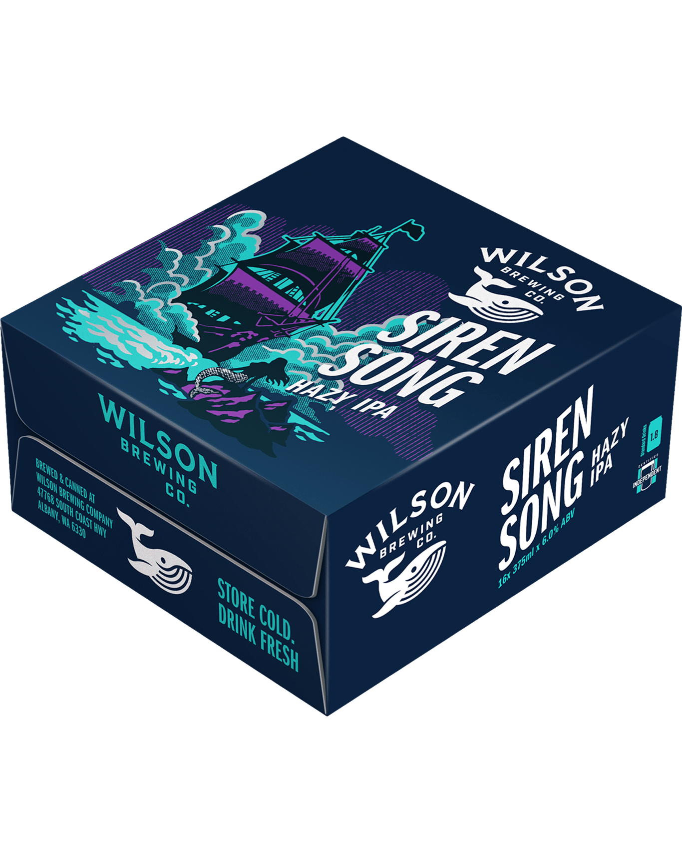 Buy Wilson Brewing Co. Siren Song Hazy Ipa Can 375ml Online @Lowest Price