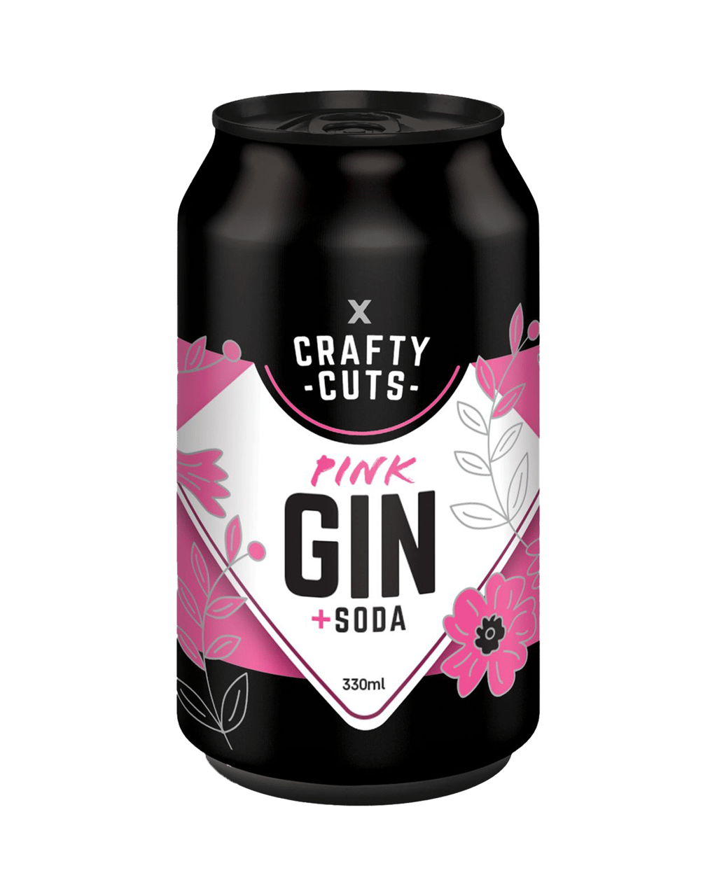 Buy Little Rivers Brewing Co. Crafty Cuts Pink Gin Soda 330ml Online ...