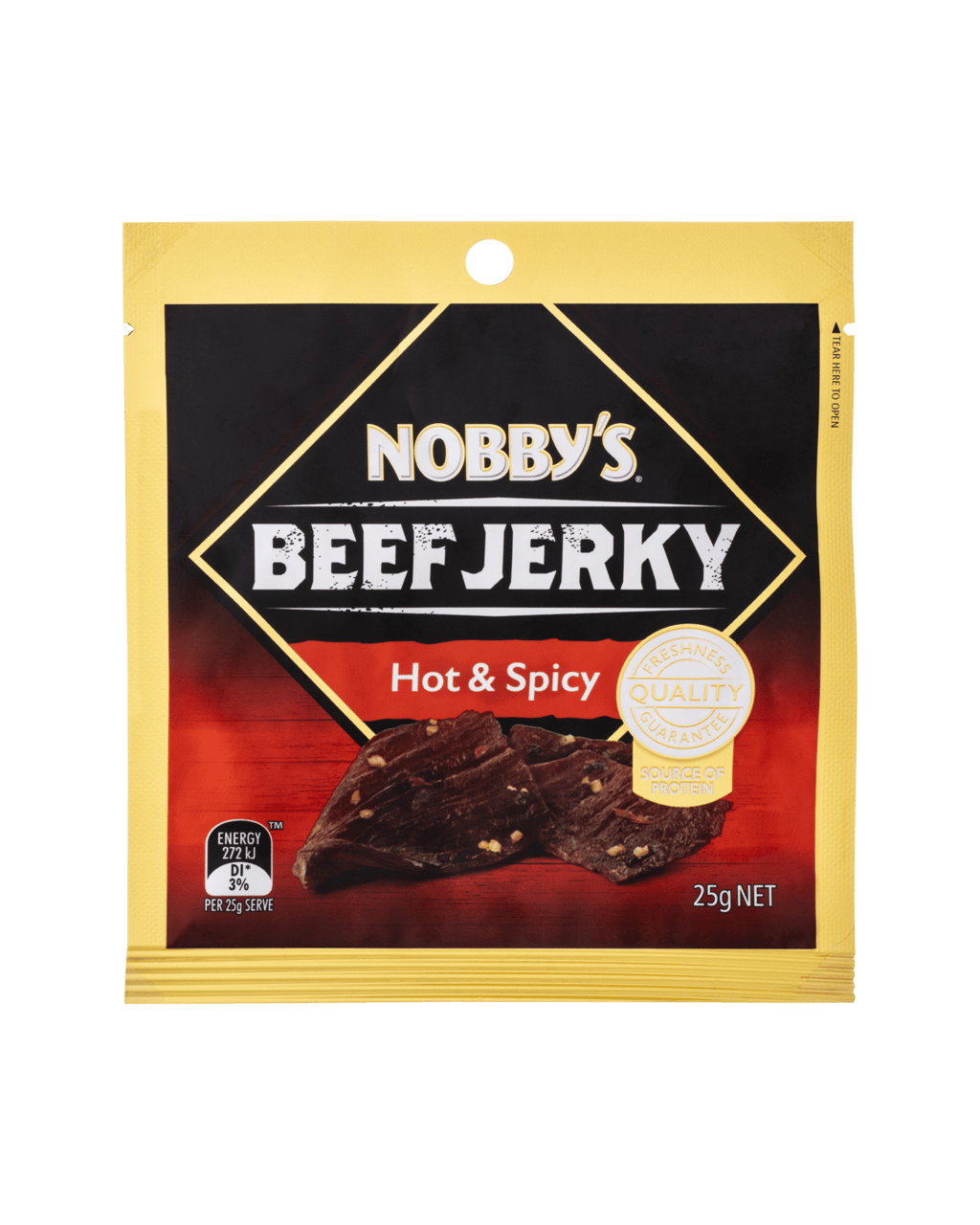 Buy Nobby's Hot & Spicy Beef Jerky 25g Online @Lowest Price