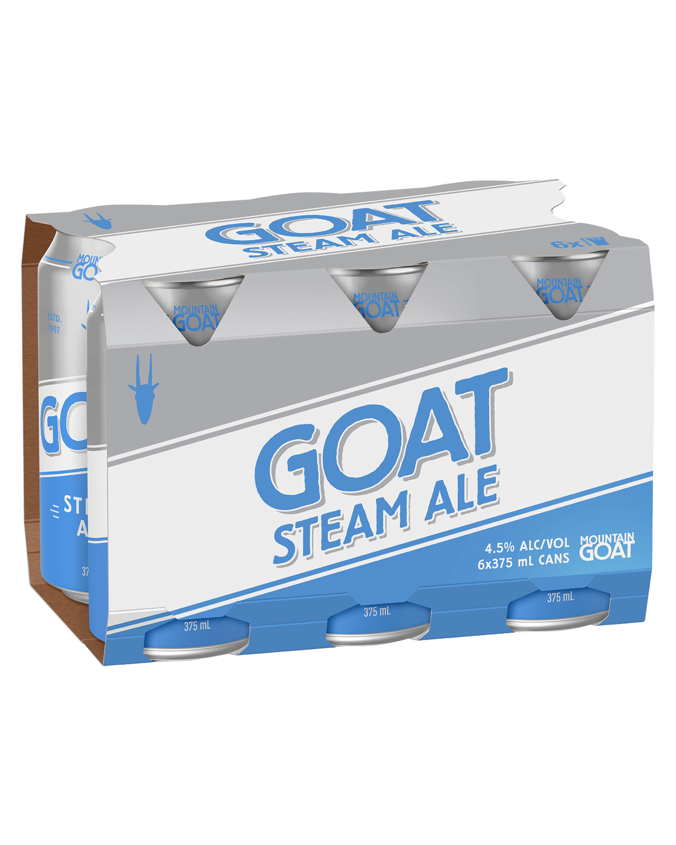 Buy Mountain Goat Steam Ale Can 375ml Online @Lowest Price
