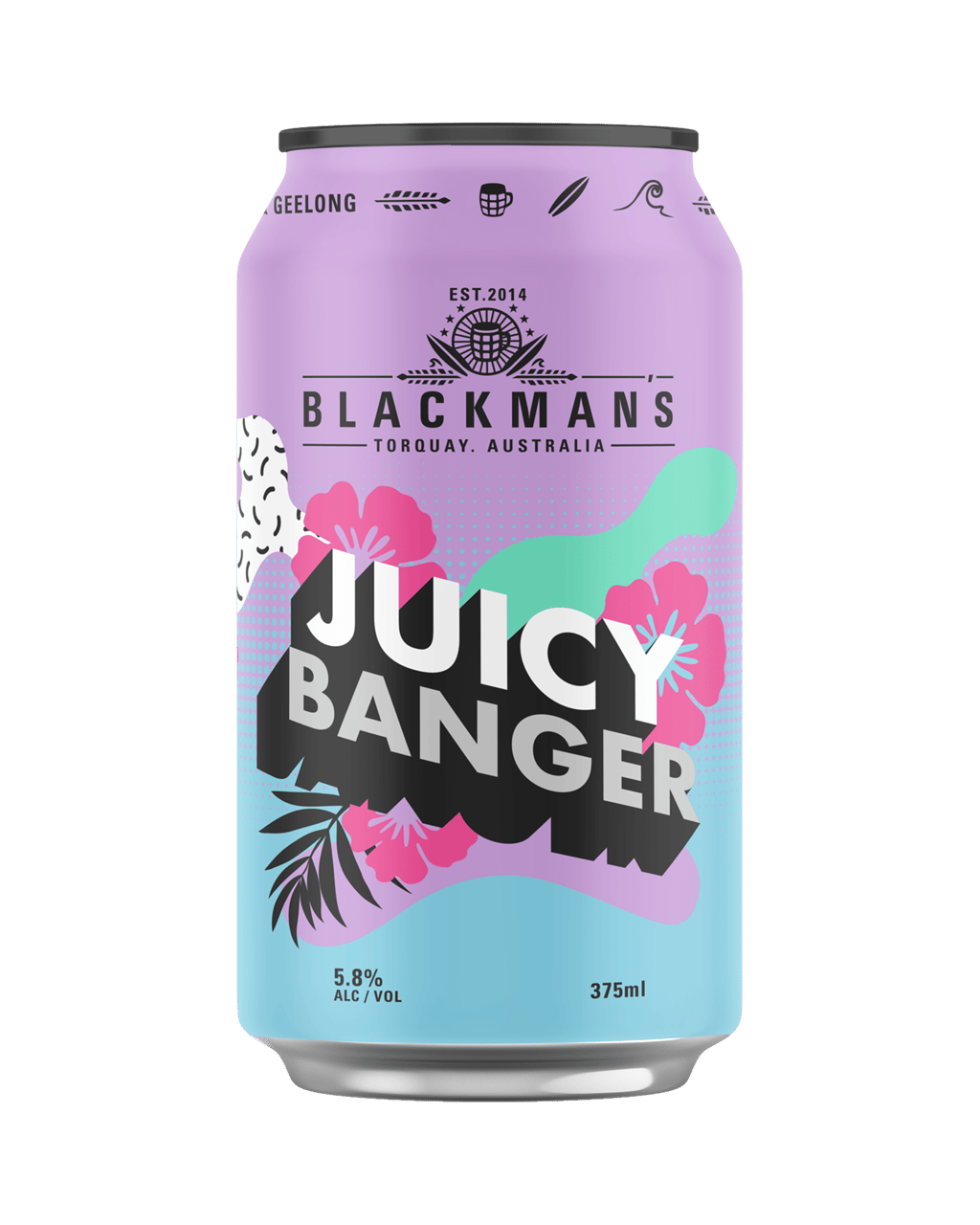 Buy Blackman's Brewery Juicy Banger Ipl Cans 375ml Online @Lowest Price