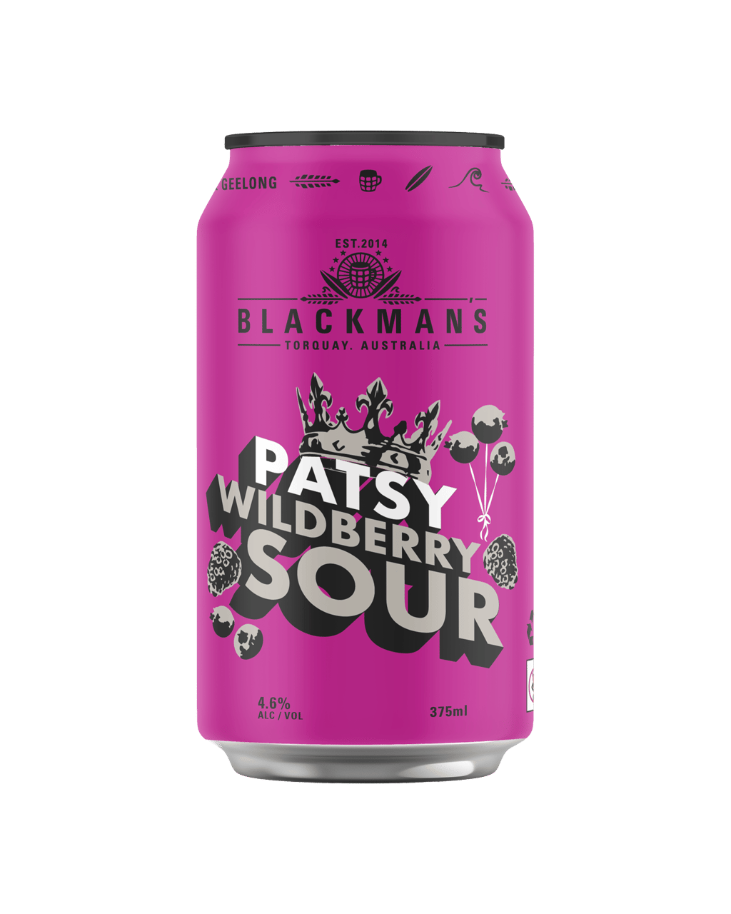 Buy Blackman's Brewery Patsy Wildberry Sour Cans 375ml Online @Lowest Price