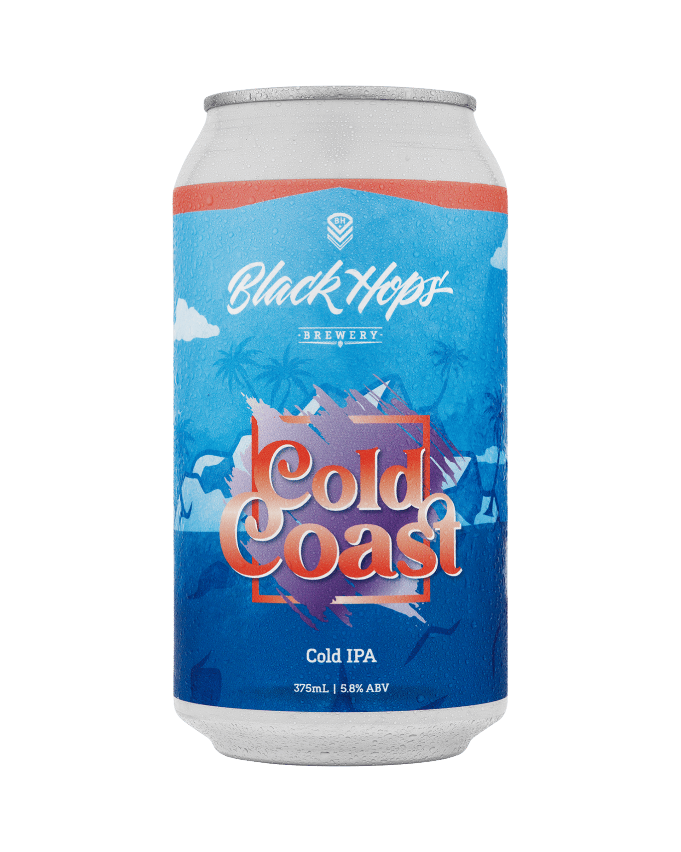 Buy Black Hops Brewery Cold Coast Cold Ipa Cans 375ml Online @Lowest Price