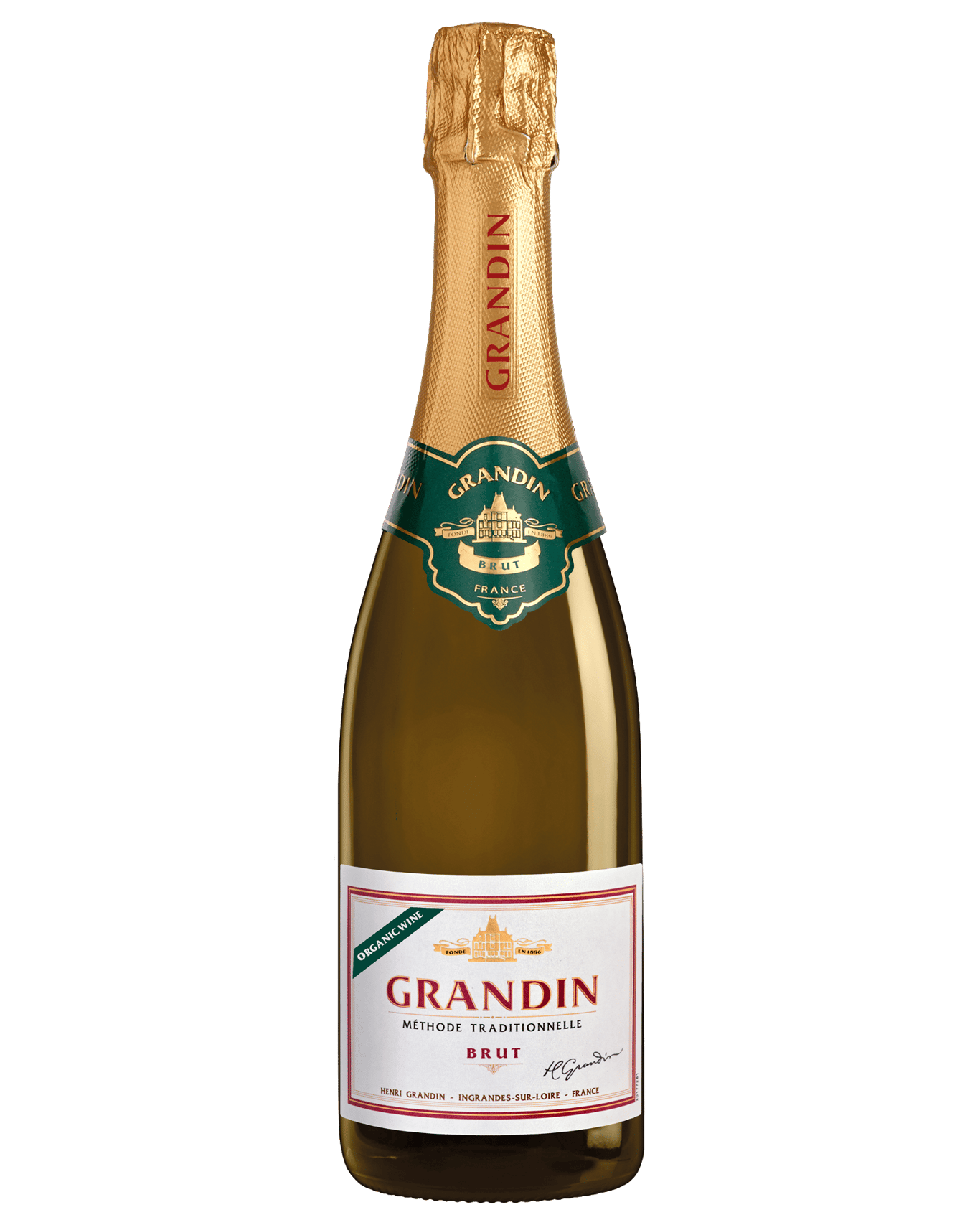 Buy Grandin Methode Traditionnelle Organic Sparkling Online @Lowest Price