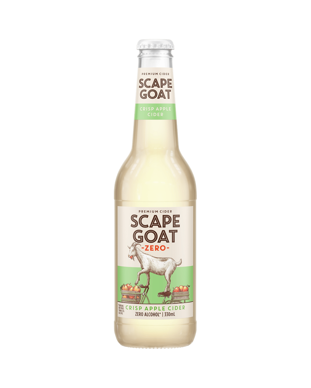 Buy Scape Goat Zero Crisp Apple Cider Bottles 330ml Online @Lowest Price