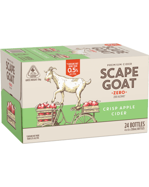 Buy Scape Goat Zero Crisp Apple Cider Bottles 330ml Online @Lowest Price