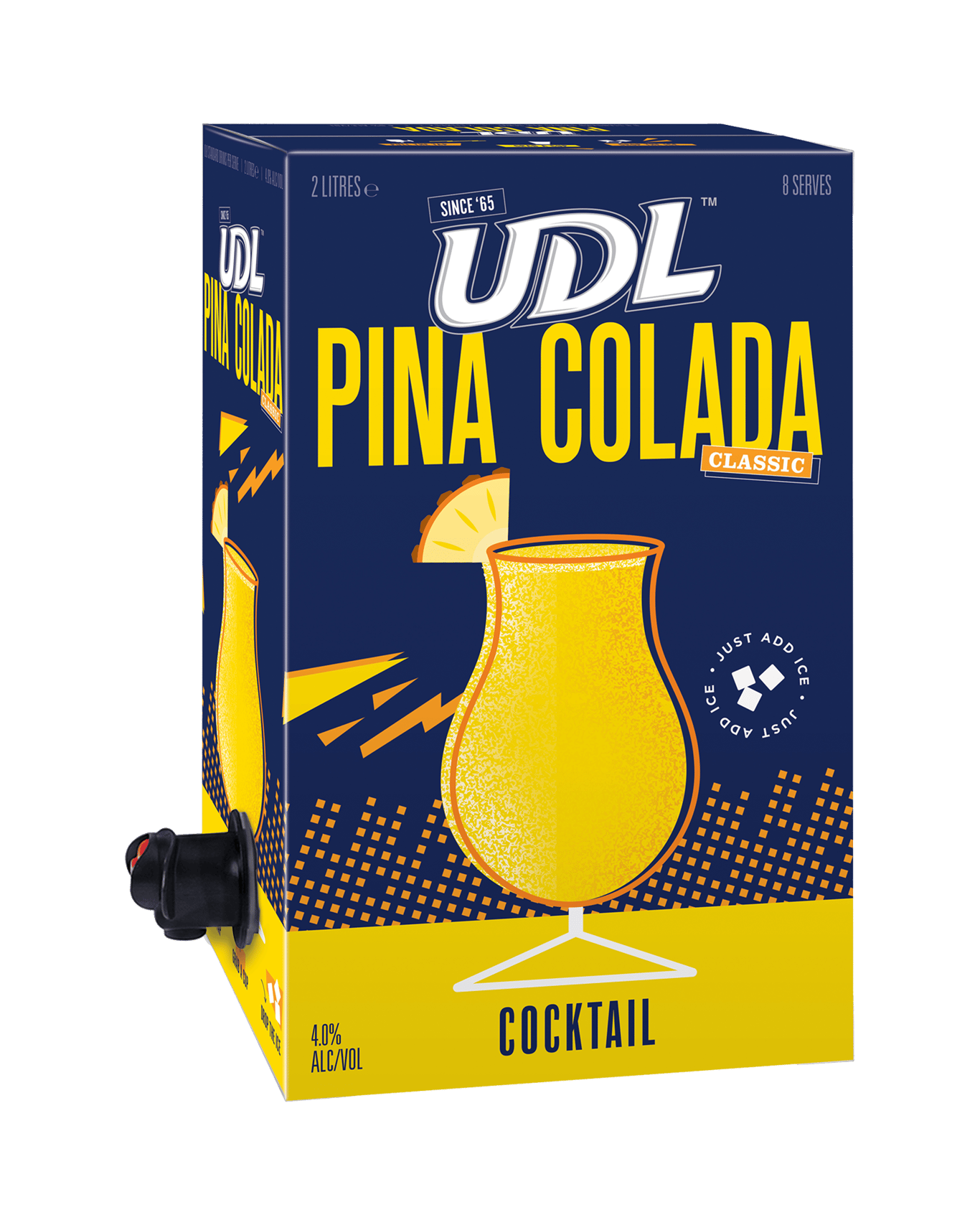 Buy Udl Cocktails Pina Colada 2l Cask Online @Lowest Price