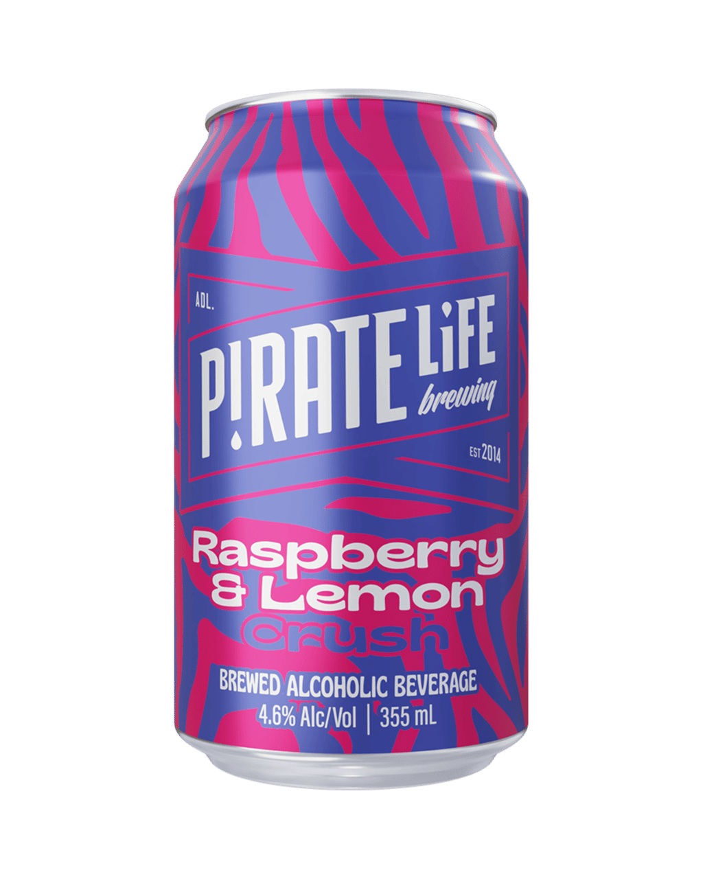 Buy Pirate Life Brewing Raspberry And Lemon Crush Cans 355ml Online ...