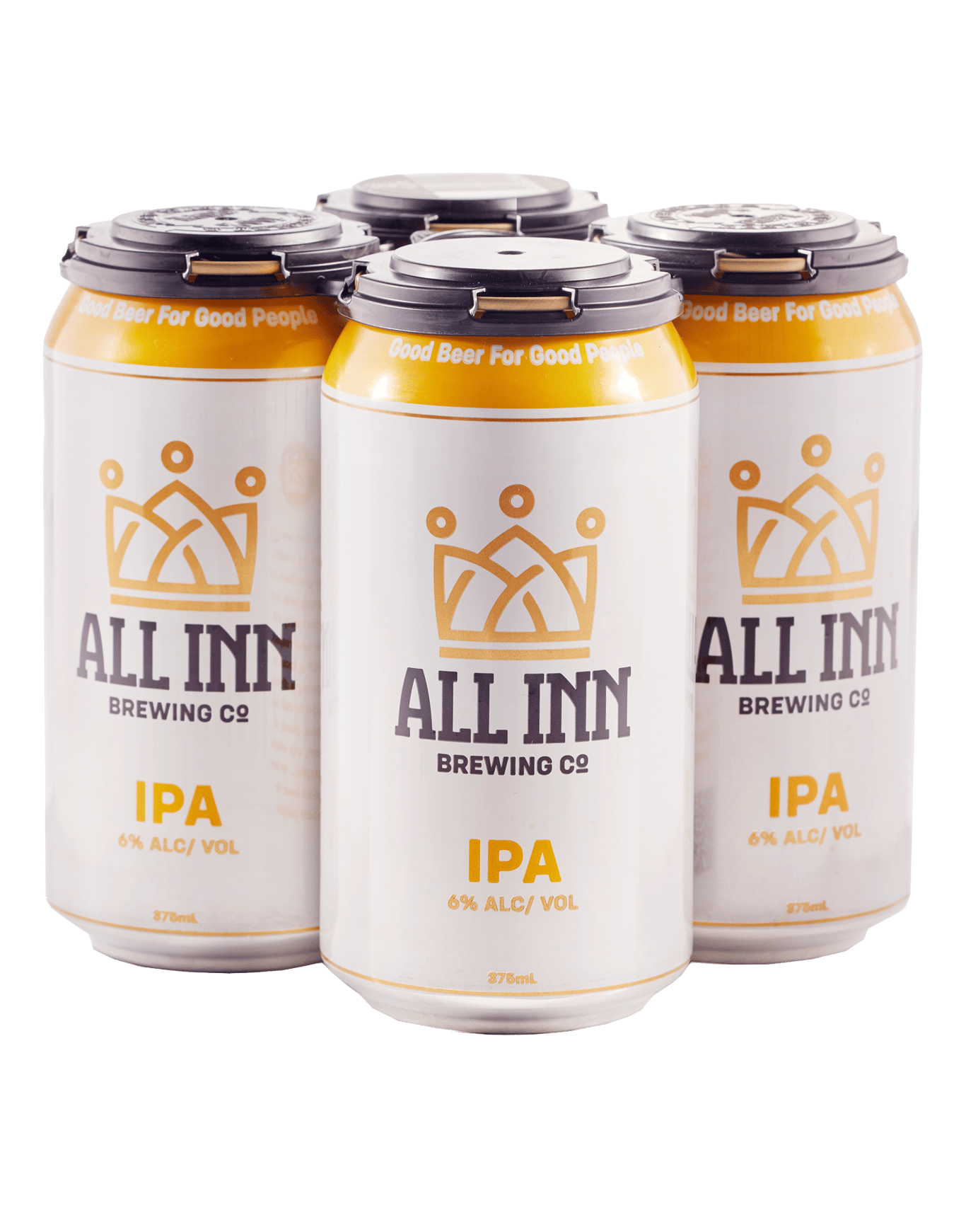 Buy All Inn Brewing Ipa Cans 375ml Online @Lowest Price