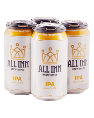 Buy All Inn Brewing Co Ipa Cans 375ml Online @Lowest Price