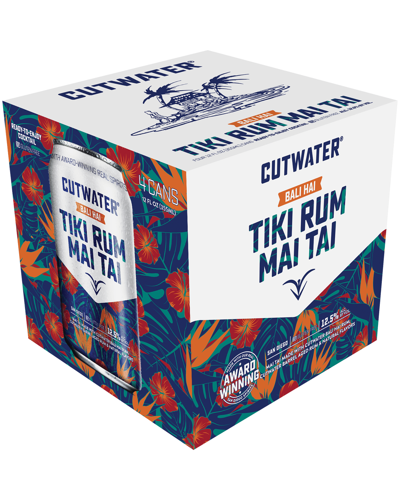 Buy Cutwater Tiki Rum Mai Tai Can 355ml Online @Lowest Price