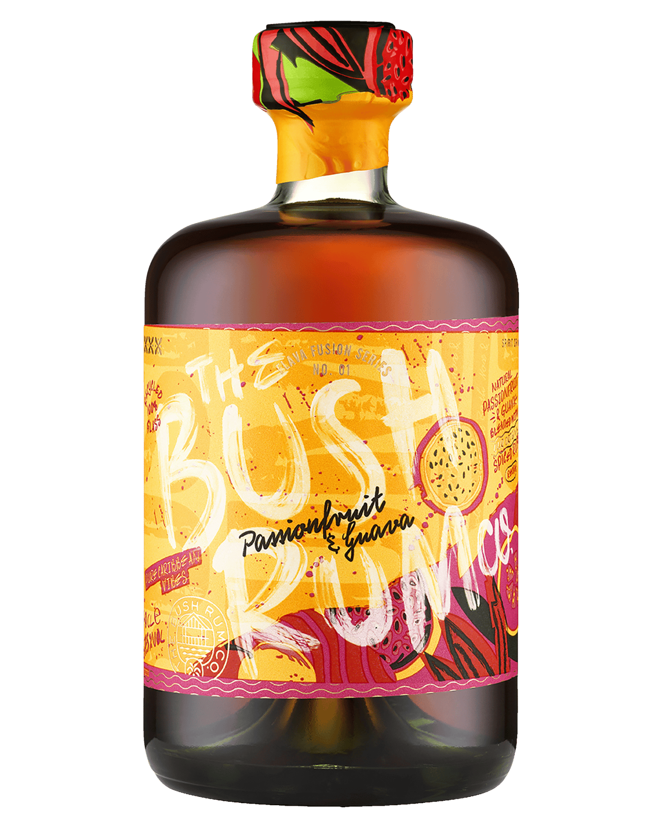 Buy The Bush Rum Co. Passionfruit & Guava 37.5% 700ml Online or Near ...