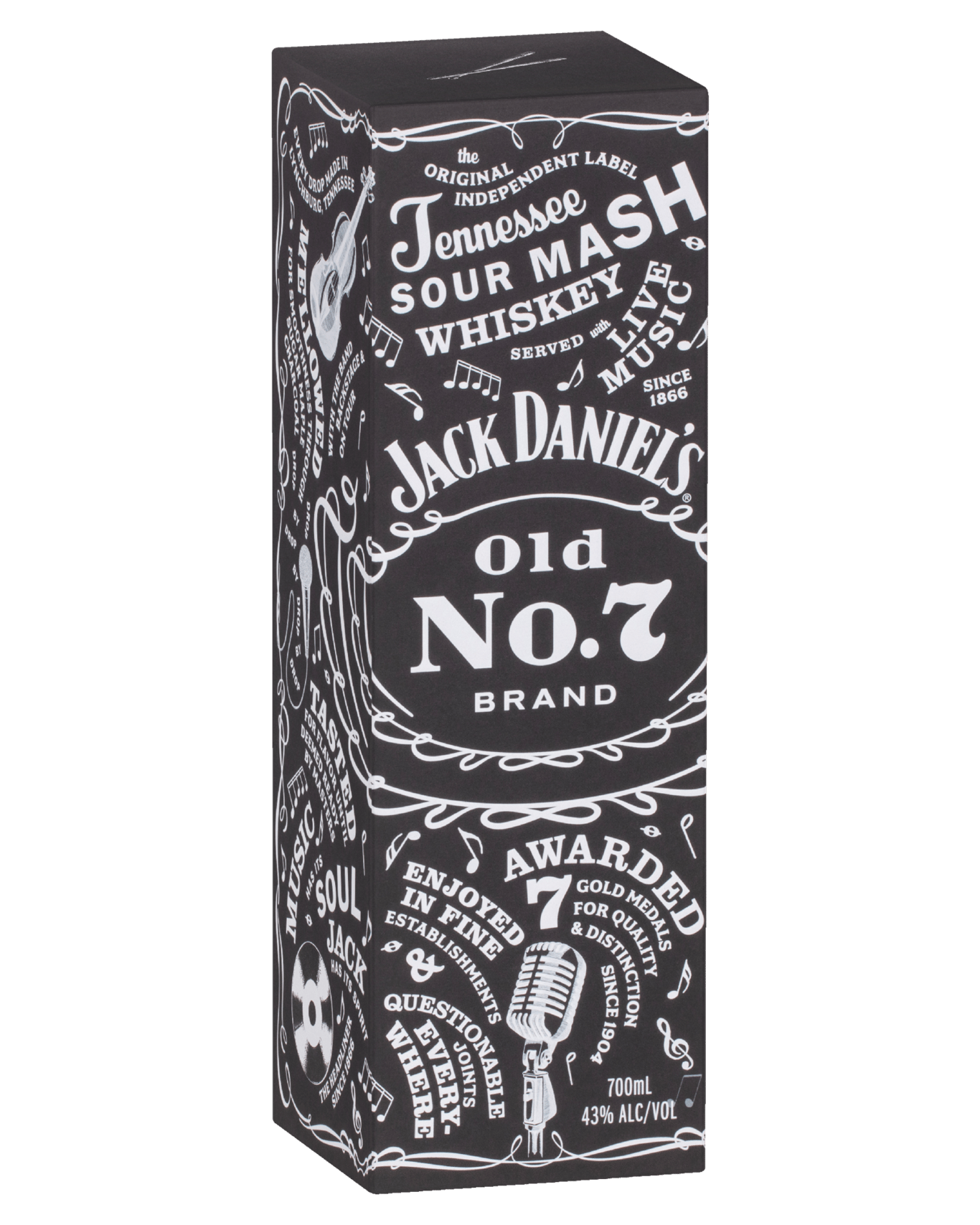 Buy Jack Daniel's Limited Edition Music Bottle 700ml Online @Lowest Price