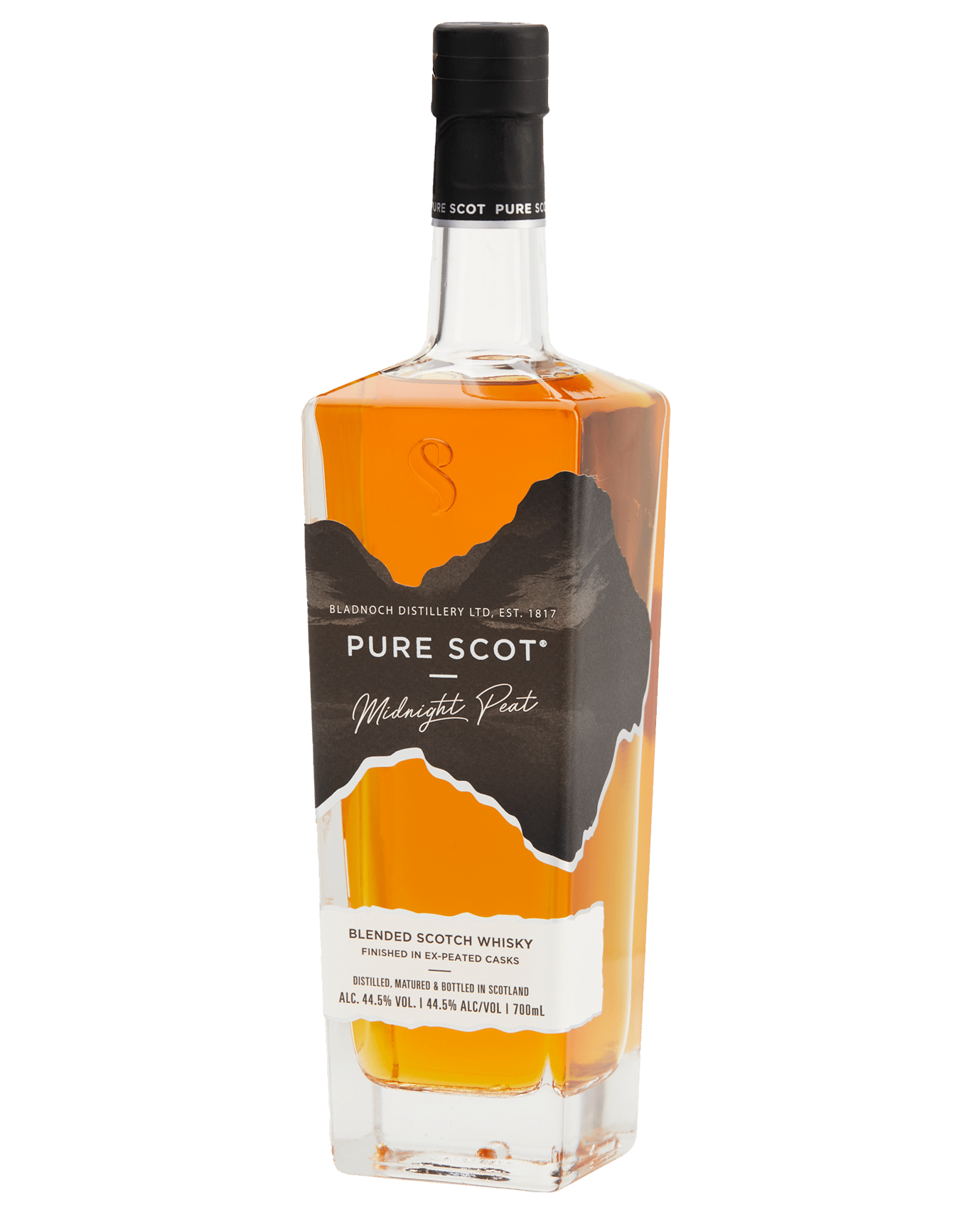Buy Pure Scot Midnight Peat Blended Scotch Whisky 700ml Online @Lowest ...