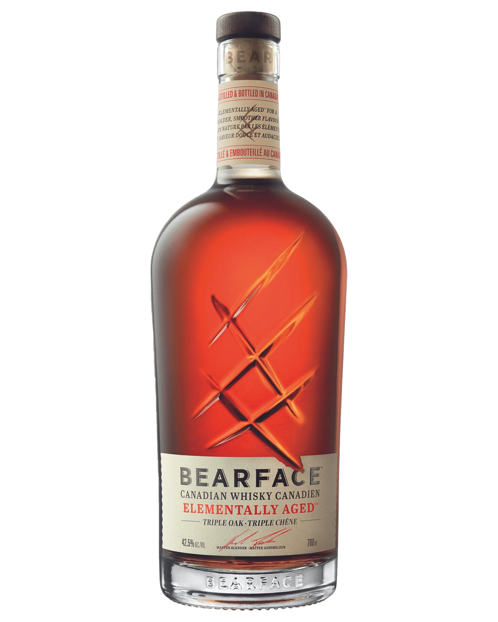 Buy Bearface Triple Oak Canadian Whiskey 700ml Online @Lowest Price