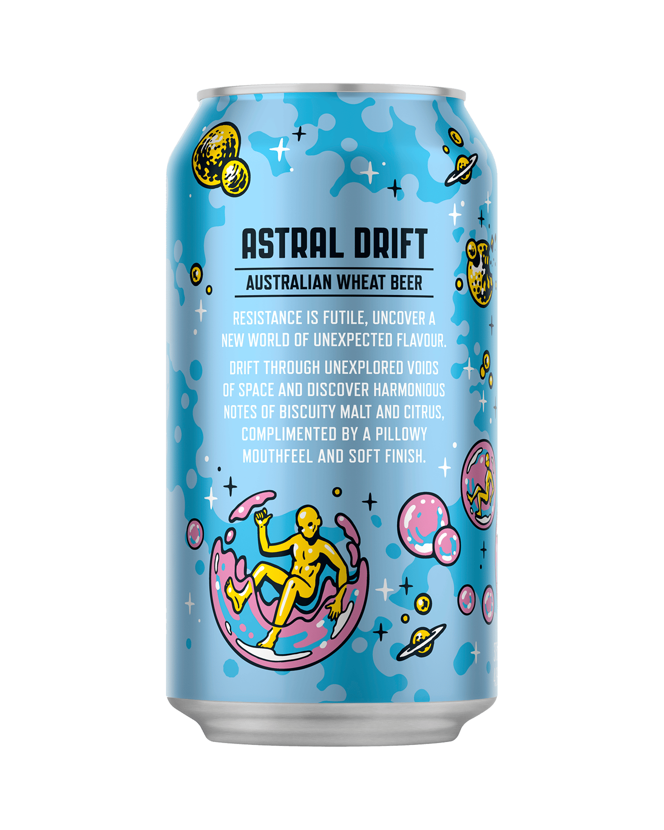 Buy Colossal Brewing Astral Drift Wheat Beer Cans 375ml Online @Lowest ...