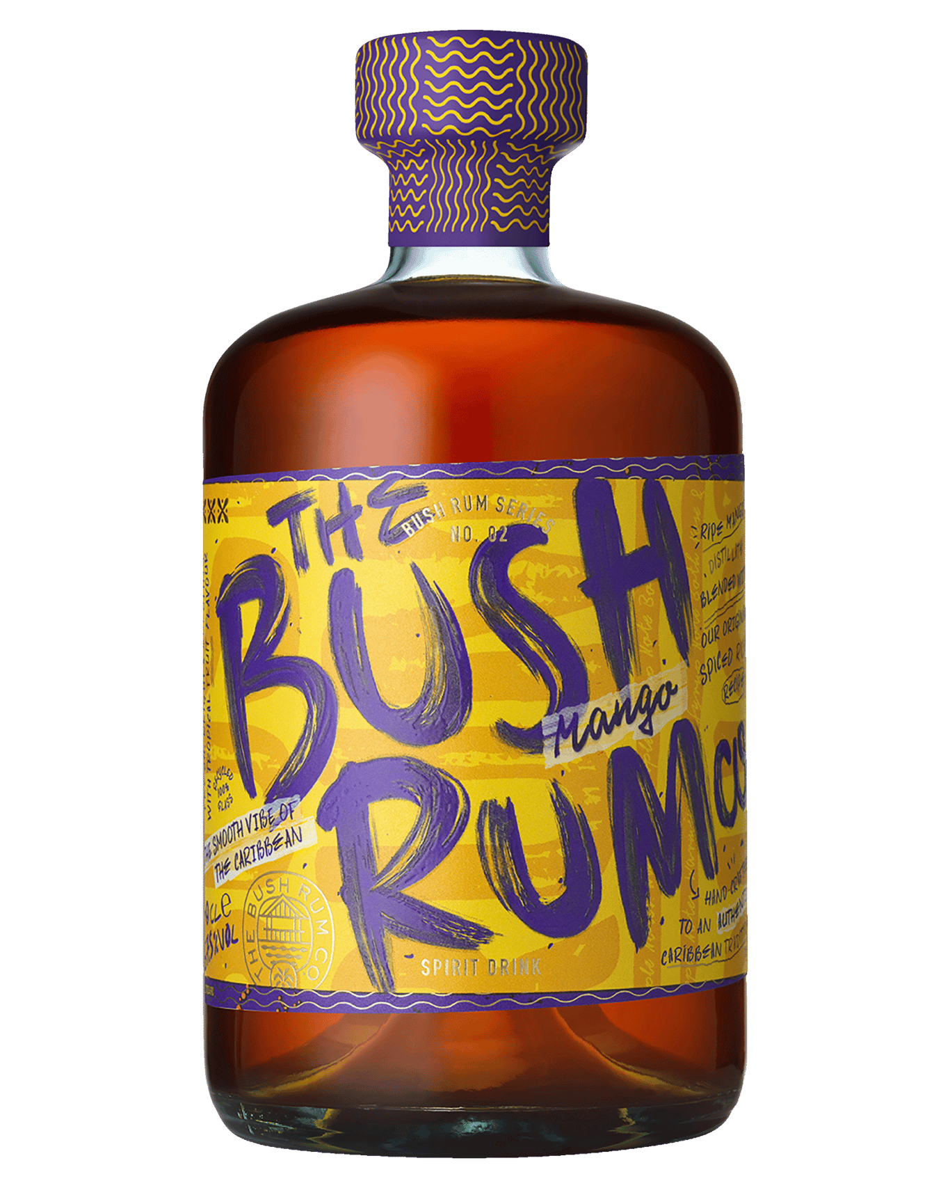 The Bush Rum Co. Mango 37.5% 700ml (Unbeatable Prices): Buy Online ...