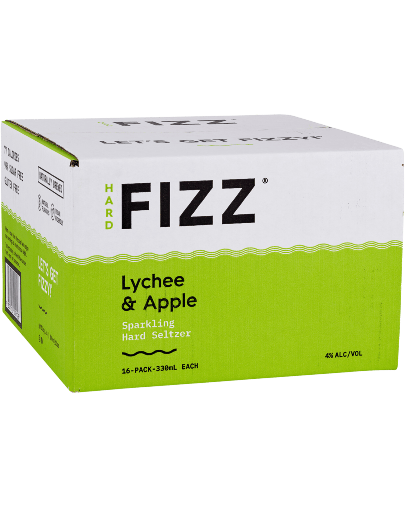 Buy Hard Fizz Lychee & Apple Hard Seltzer 330ml Online @Lowest Price