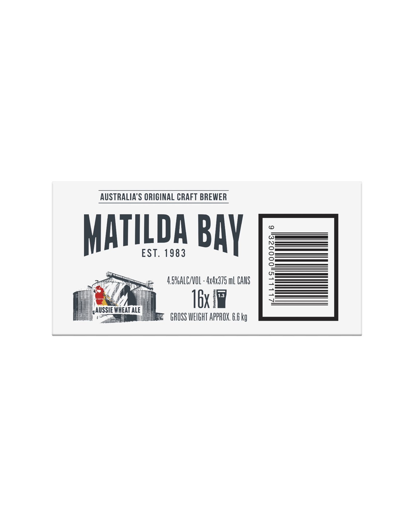 Buy Matilda Bay Aus Wheat Ale Can 375ml Online @Lowest Price