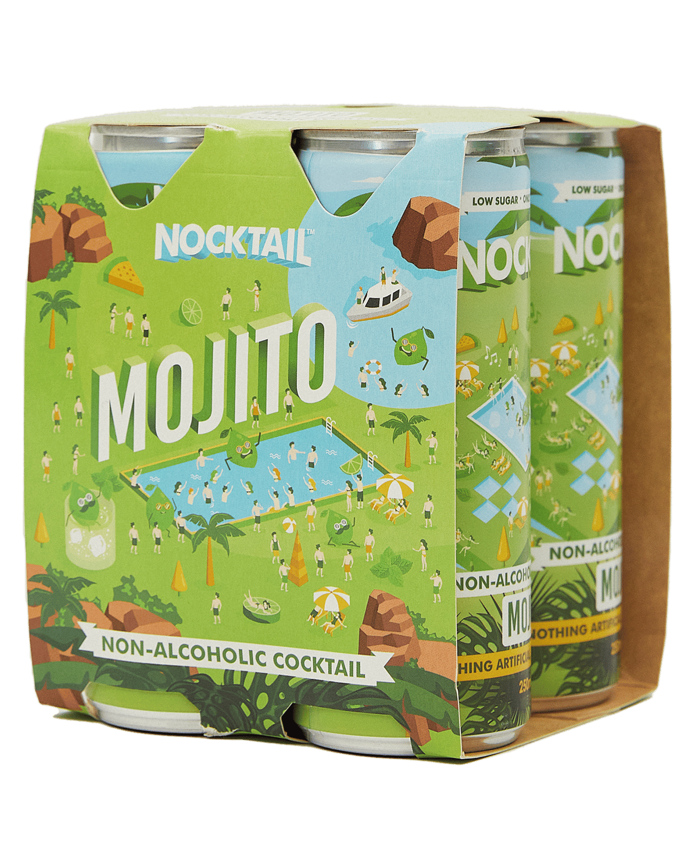 Buy Nocktail Non Alcoholic Mojito Cans 250ml Online @Lowest Price