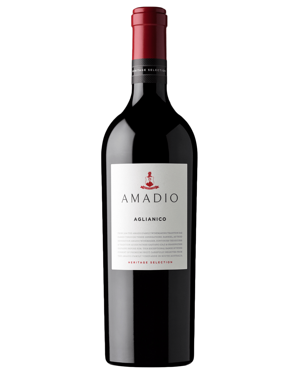 Buy Amadio Wines Wines Heritage Selection Aglianico Online (Low Prices ...