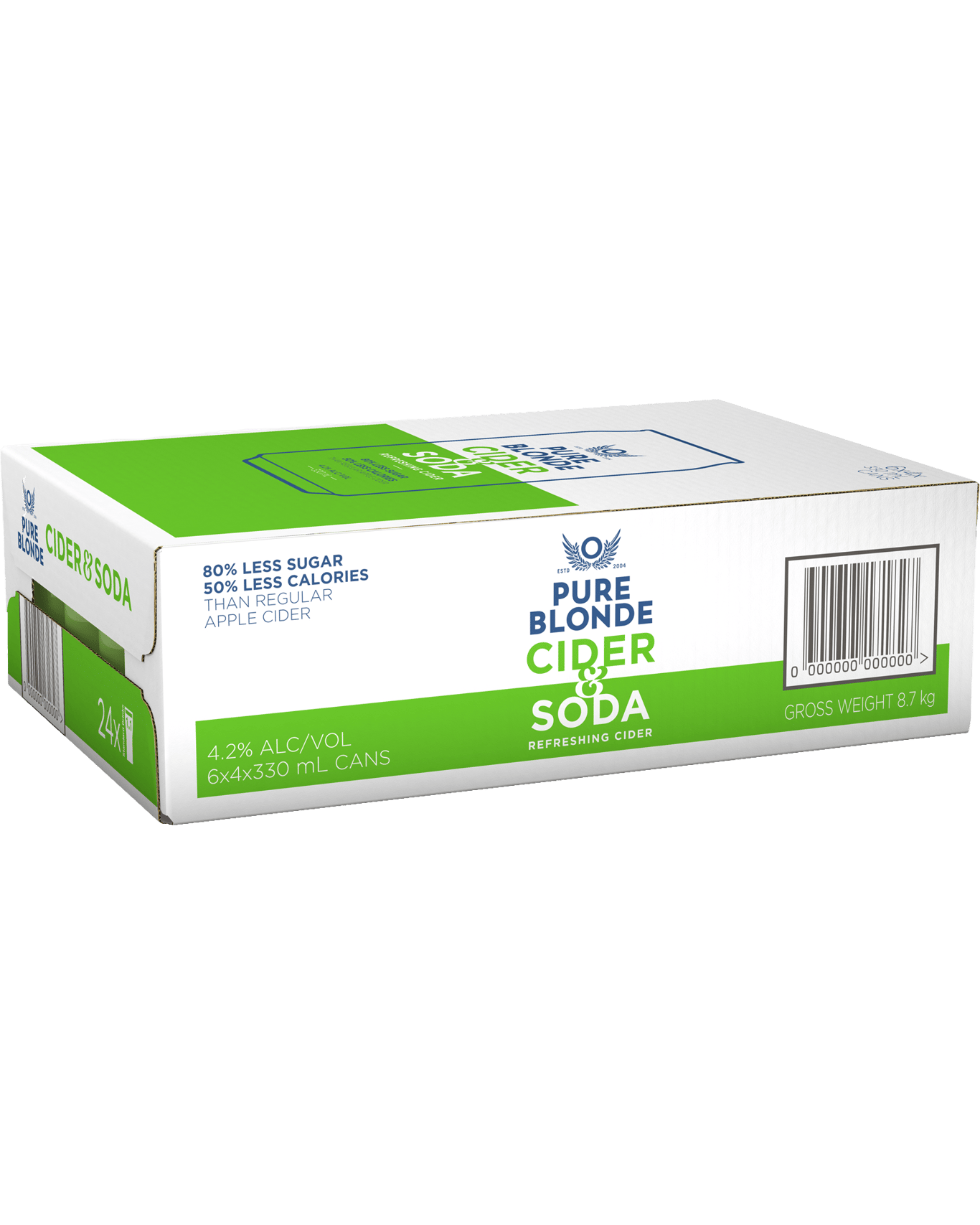 Buy Pure Blonde Blonde Cider & Soda 330ml Cans Online @Lowest Price