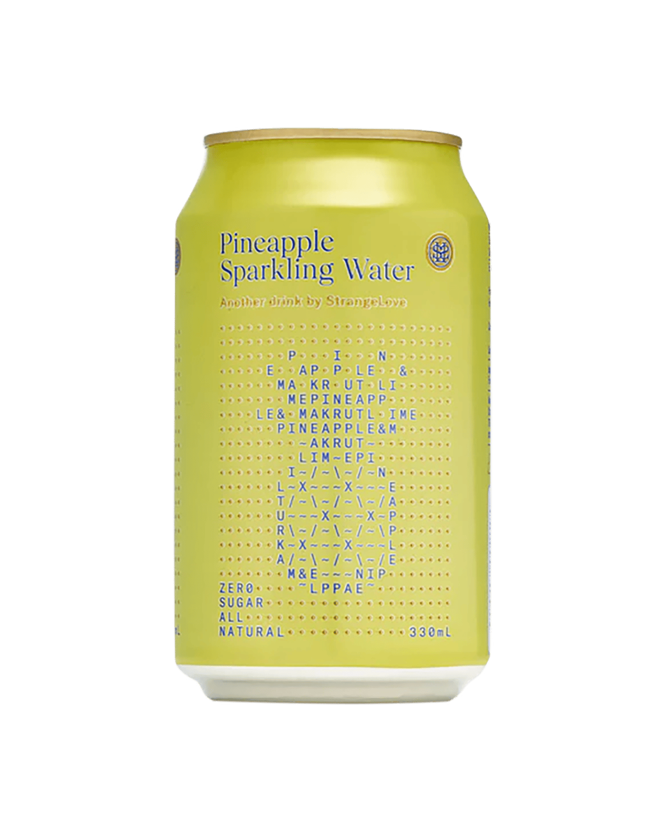 Buy Strangelove Pineapple Sparkling Water Cans 330ml Online @Lowest Price