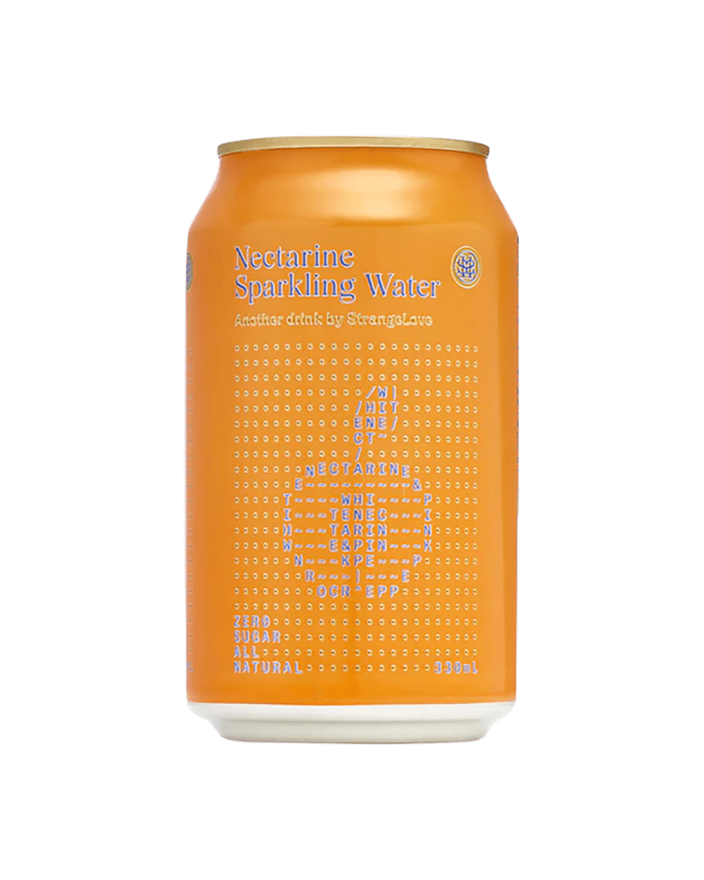 Buy Strangelove Nectarine Sparkling Water Cans 330ml Online @Lowest Price