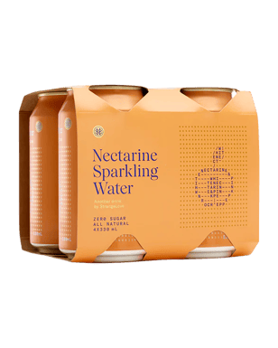 Buy Strangelove Nectarine Sparkling Water Cans 330ml Online @Lowest Price