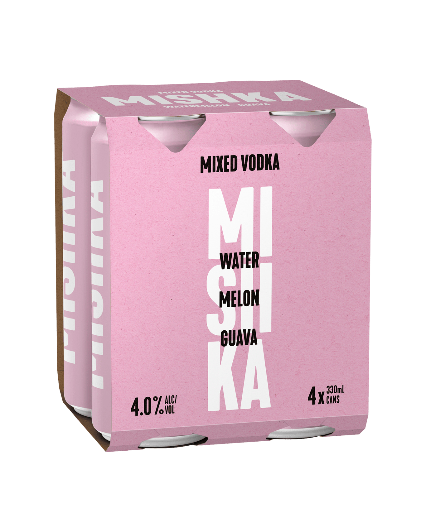 Buy Mishka Mixed Vodka Watermelon & Guava Cans 330ml Online @Lowest Price