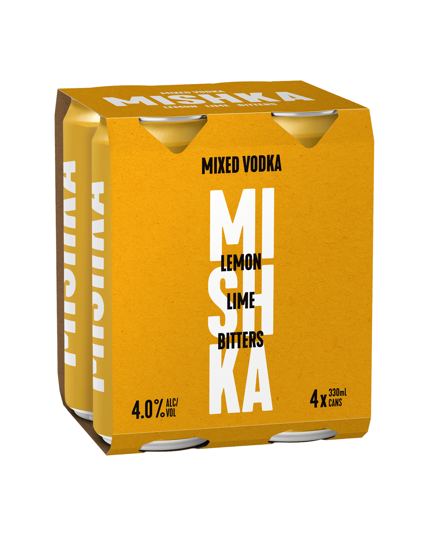 Buy Mishka Mixed Vodka Lemon Lime Bitters Cans 330ml Online @Lowest Price