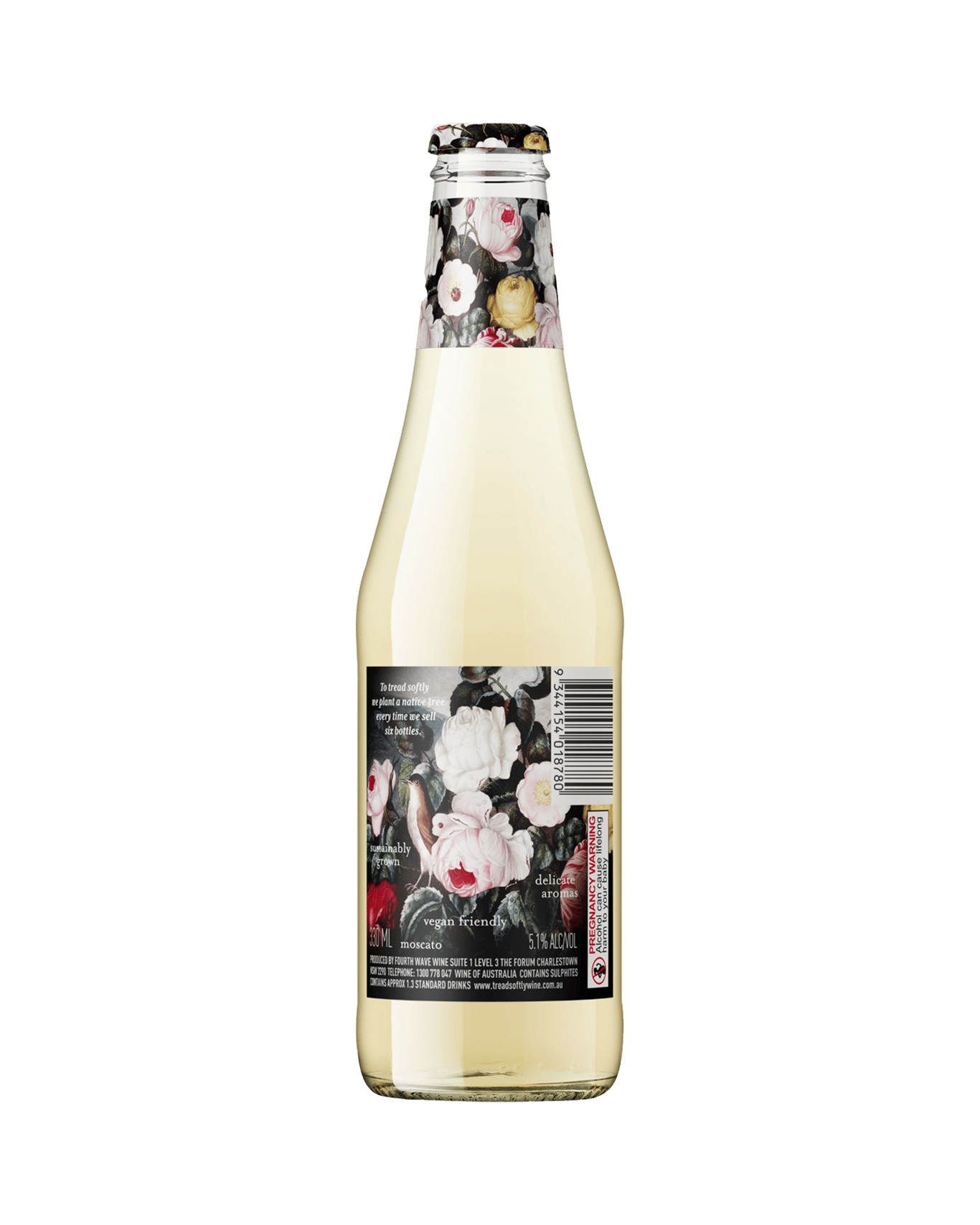 Buy Tread Softly Slightly Sparkling Moscato Bottles 330ml Online ...