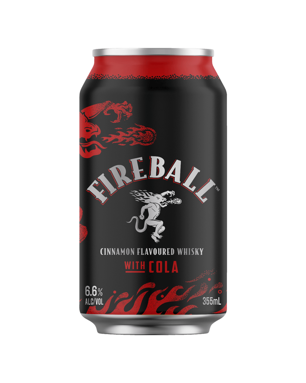 Buy Fireball Cinnamon Whisky & Cola Cans 355ml Online @Lowest Price
