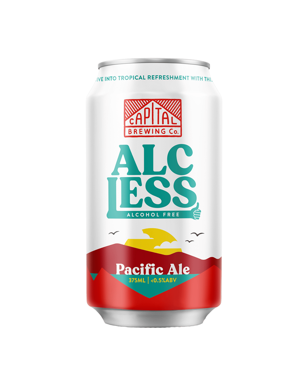 Buy Capital Brewing Co. Alc-less Pacific Ale Cans 375ml Online (Low ...