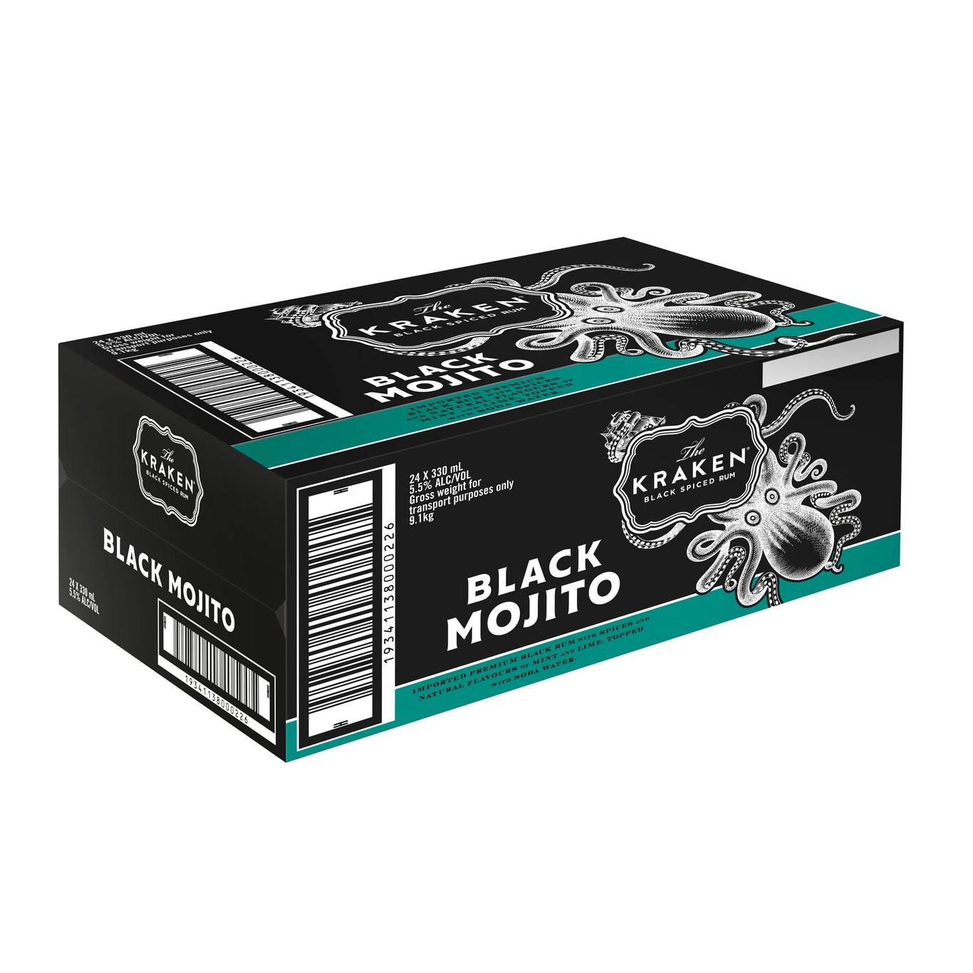 Buy Kraken Black Mojito Can 330ml Online (Lowest Price Guarantee): Best ...