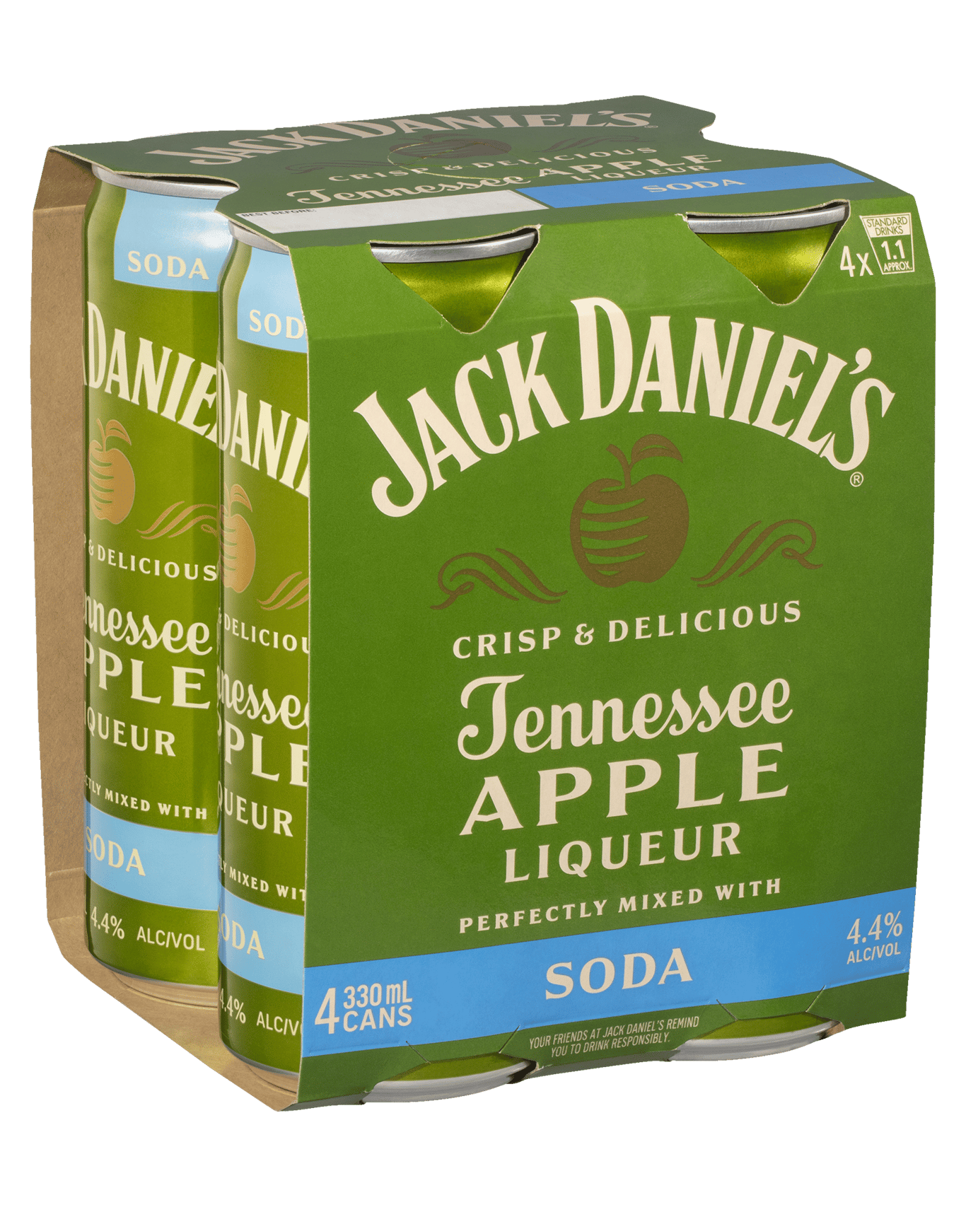 Buy Jack Daniel's Apple & Soda 330ml Online @Lowest Price