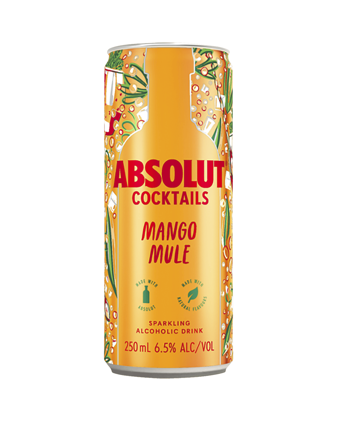 Buy Absolut Cocktails Mango Mule Can 250ml Online @Lowest Price