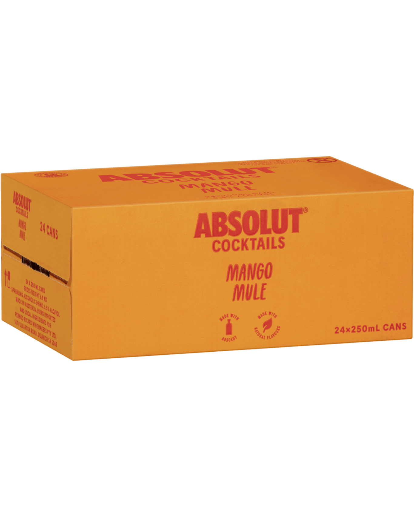 Buy Absolut Cocktails Mango Mule Can 250ml Online @Lowest Price